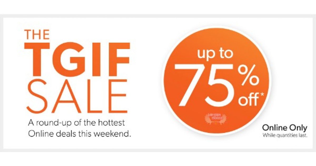 Chapters Indigo Canada: TGIF Sale With Up To 75% Off & An Extra 15% Off