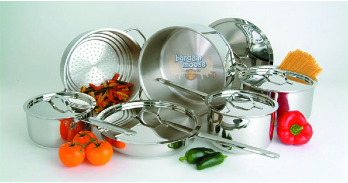 Paderno Canada: 75% Off 11pc Alberton Set (Pots For Eternity) + Other ...