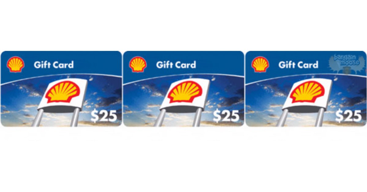 Teambuy.ca: Get a $25 Shell Gas Card for $12!