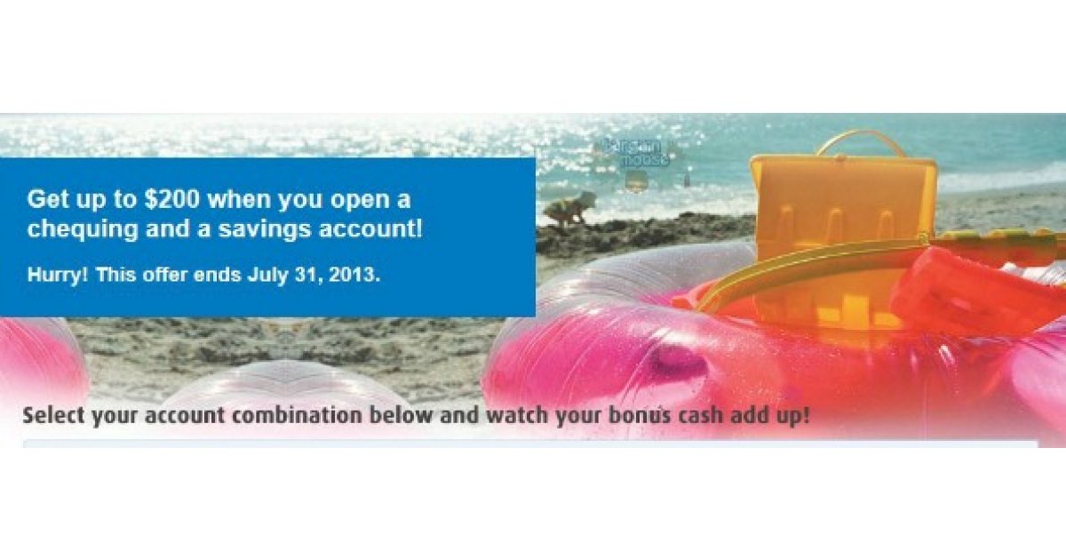 BMO Canada: Up To $200 Cash With New Chequing & Savings Accounts