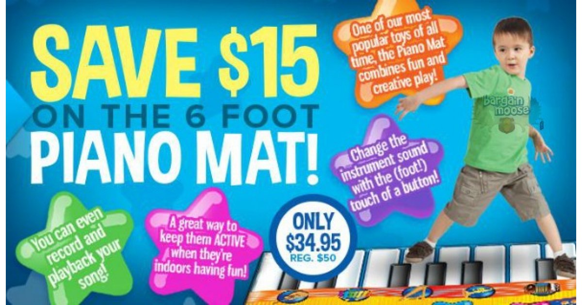Mastermind Toys: Giant Piano Play Mat - Save $15