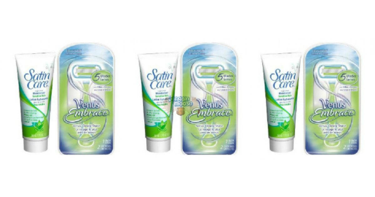 Amazon Canada:Venus Embrace Razor & Satin Care In Shower Body Lotion $6 ...
