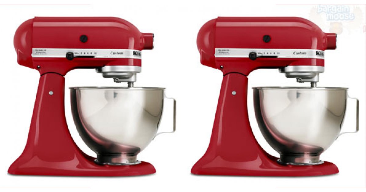 Red KitchenAid Custom Stand Mixer Was $480 now $200 @ Amazon.ca!