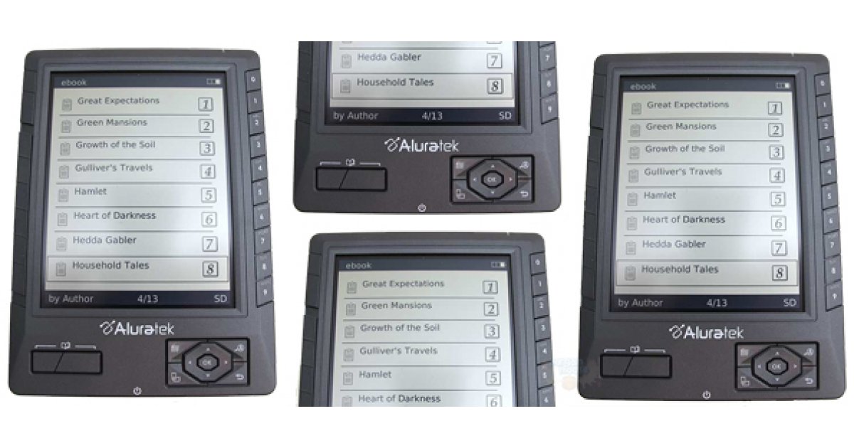 Aluratek Libre eBook Reader Pro For Only $49.99 @ Dell Canada