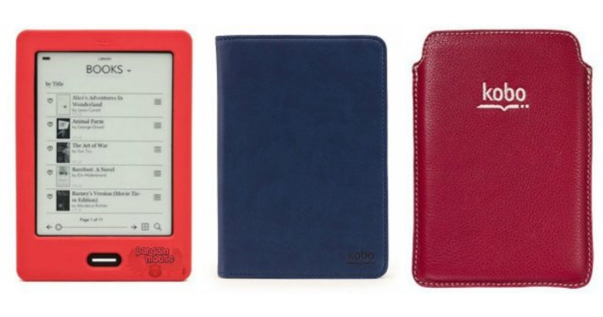 Chapters Canada: Kobo eReader Covers $5