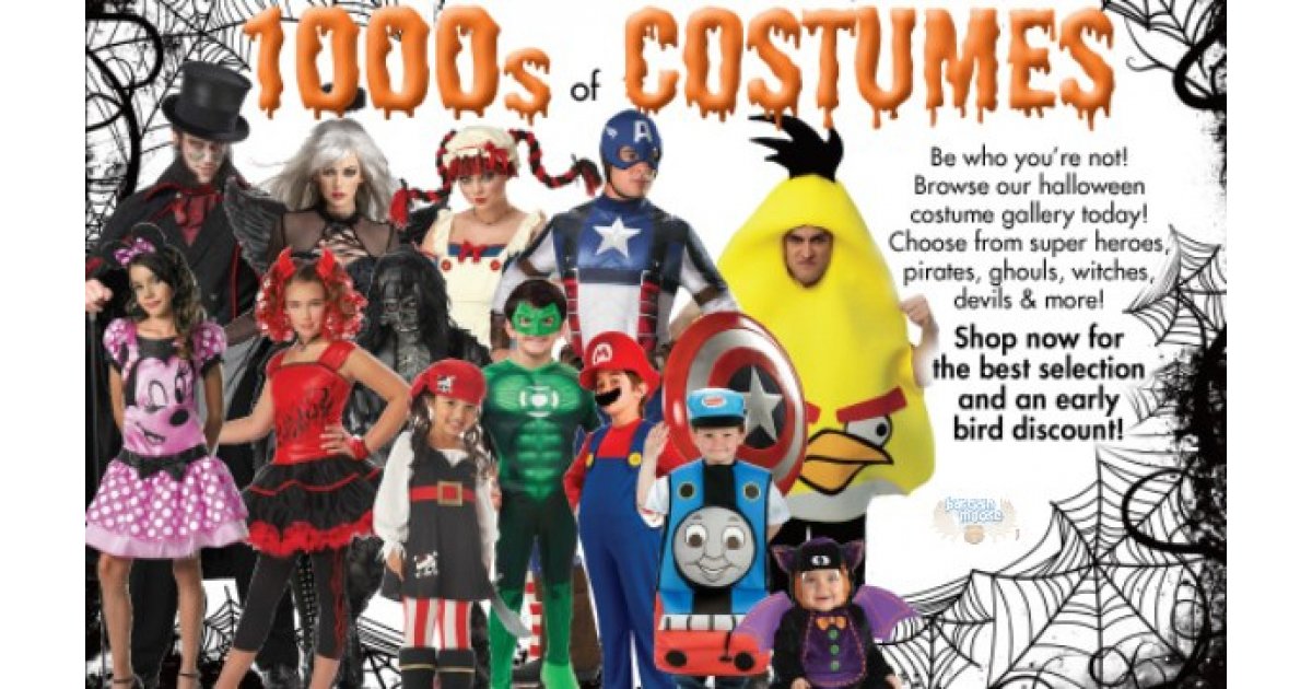 Party Packagers: 25% Off One Halloween Costume
