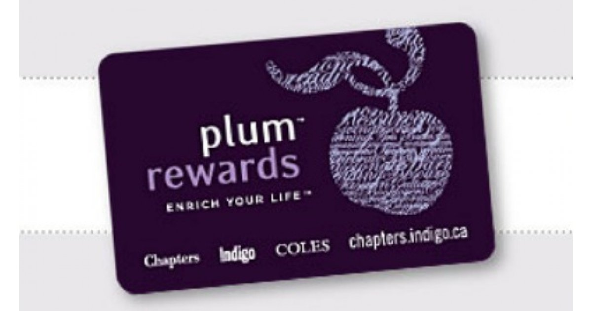 Chapters Free Plum Rewards Card: Save 5% On Books Online