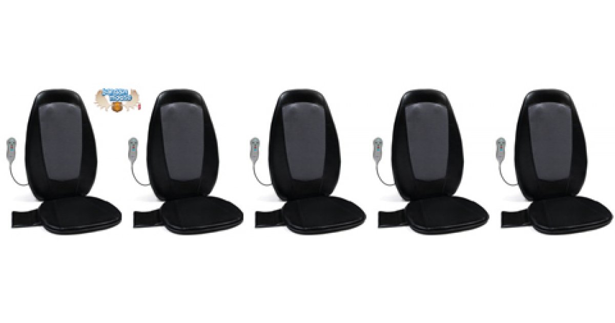 Obus Forme Shiatsu Massaging Cushion With Heat For $99.99