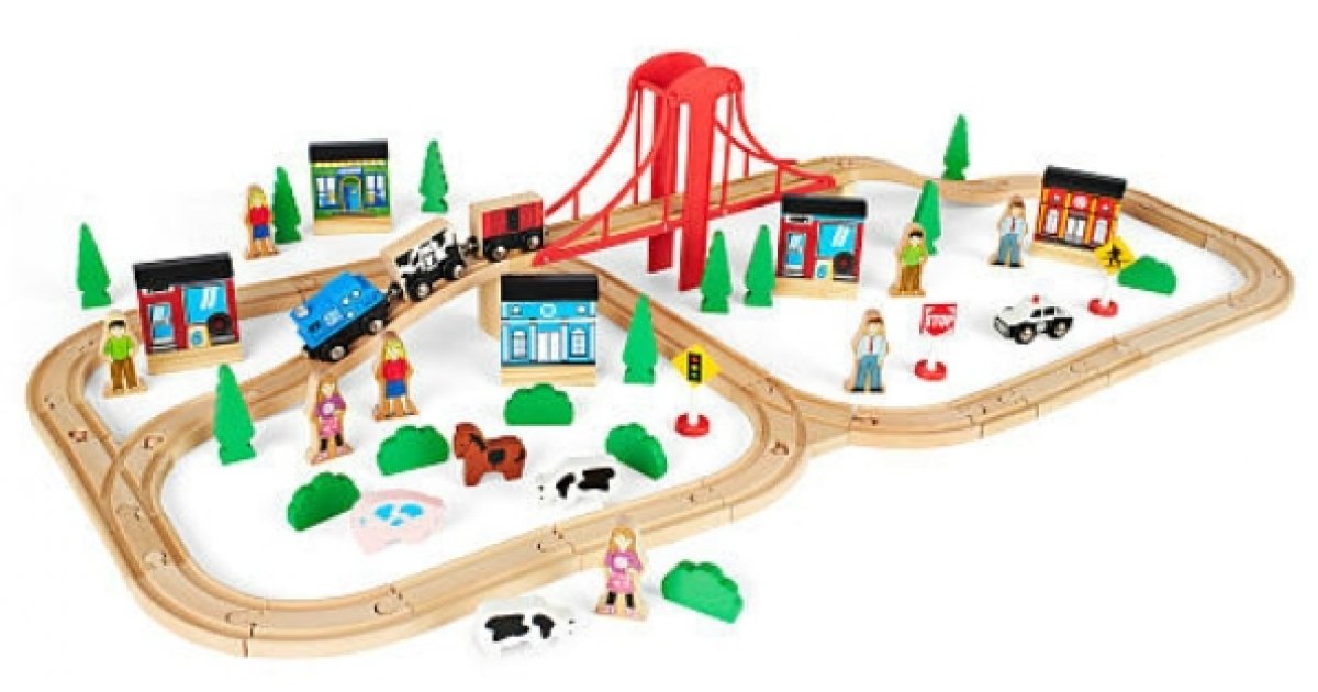 Imaginarium 81 Piece Mega Train Set was $45 now $27 @ Toys R Us!
