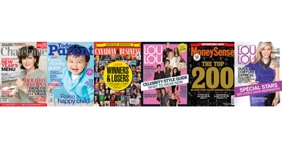 Rogers Magazines From Only $1/Month