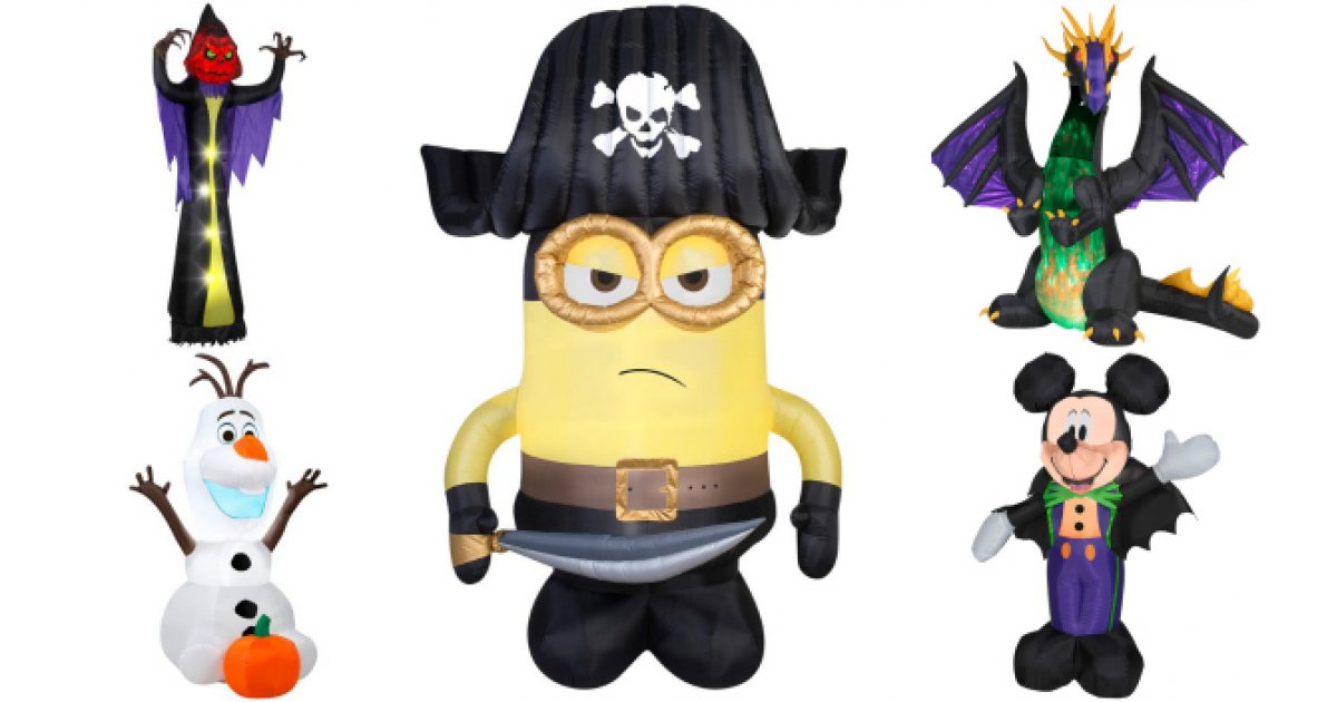 Lowe's Canada: 9-ft Pirate Minion Halloween Inflatable Was $129 | Now ...
