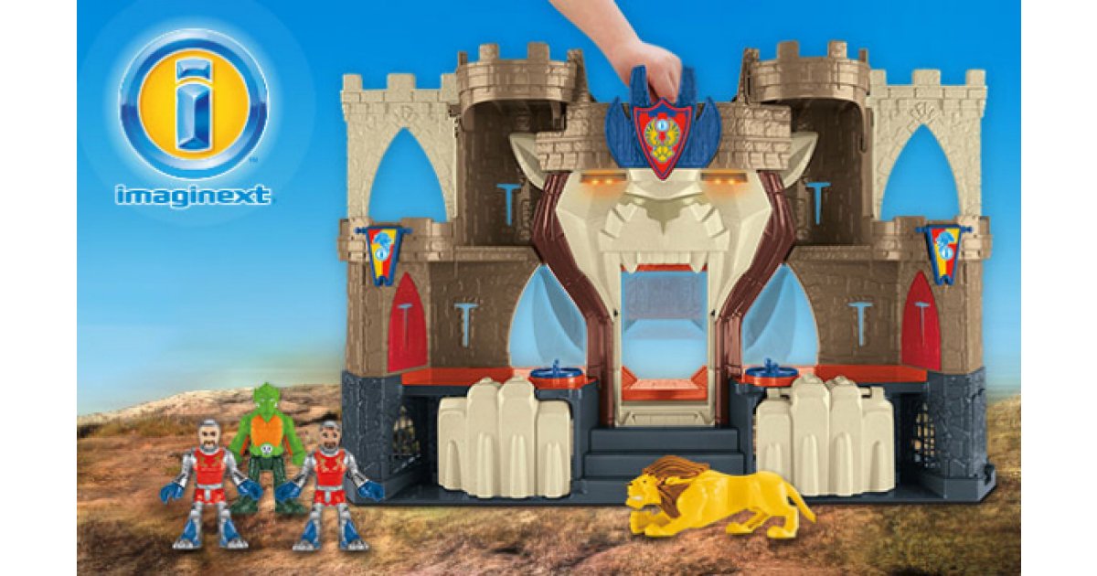 Fisher-Price Imaginext Lions Den Castle Was $90 | Now $44 @ Sears