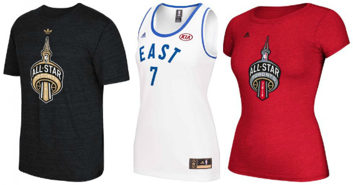 NBA All-Star T-Shirts $15 + Free Shipping for Members @ Adidas!