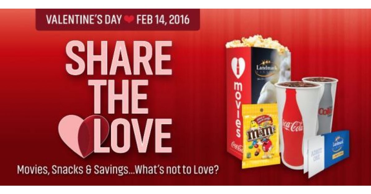2 Admissions, Popcorn, Fountain Drinks, and Candy For $30 @ Landmark ...