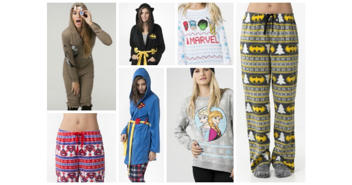 Ardene Canada: 70% Off Superman, Batman, Frozen, Minions & More Pyjamas