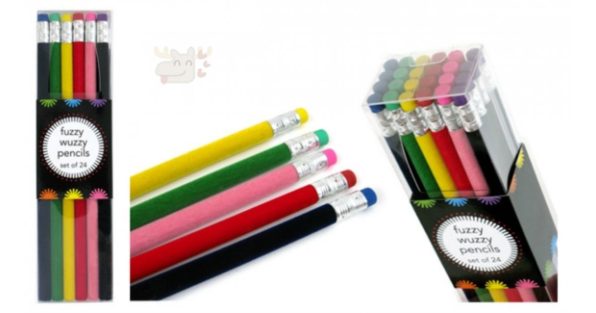 24 Fuzzy Wuzzy Pencils Were $12 | Now $6 & Free Shipping @ Chapters Indigo