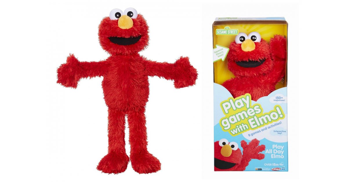 Play All Day Elmo Now $37 (Was $80) @ Amazon.ca