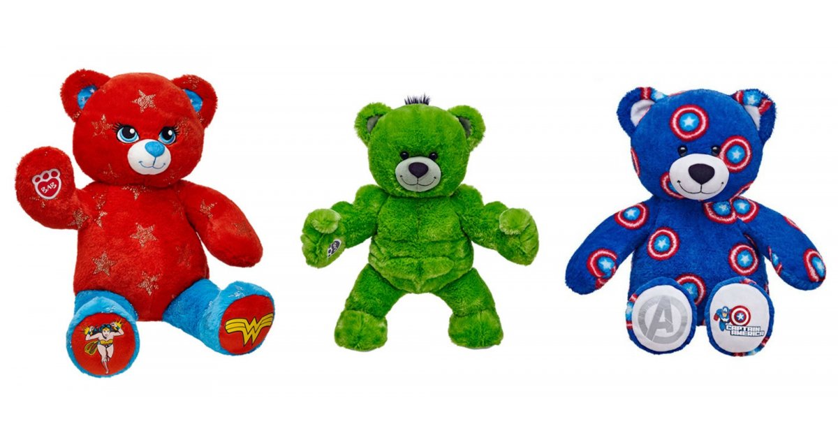 New Super Hero Bears @ Build-A-Bear!