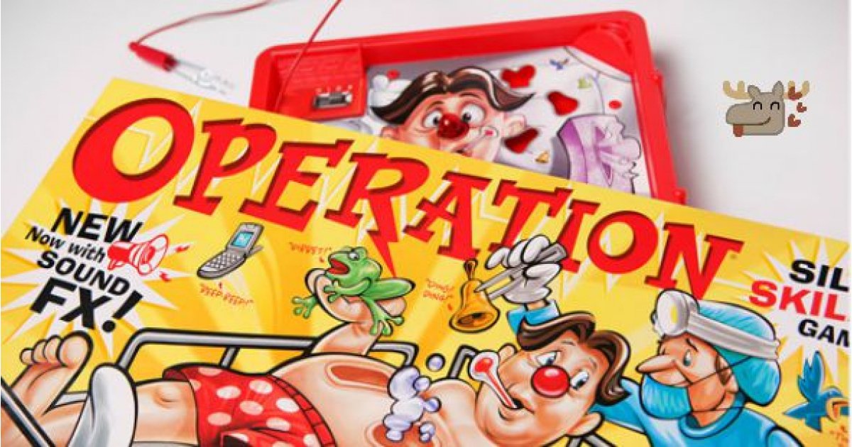 50% Off Hasbro Classic Operation Game Now $10 @ Amazon.ca