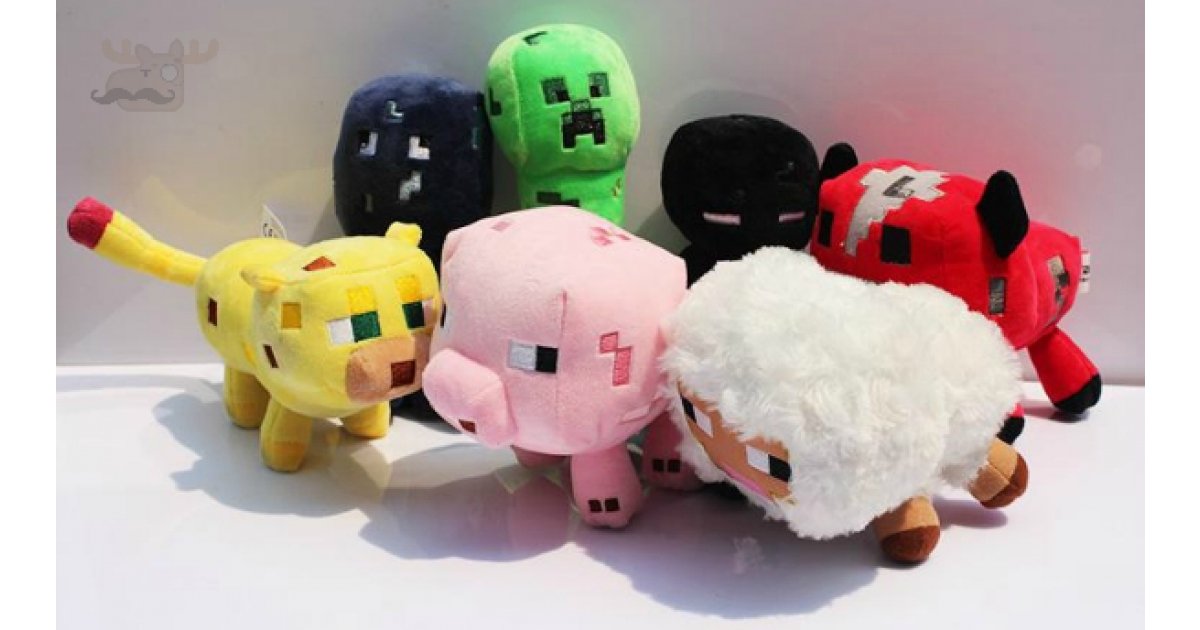 Minecraft Set of 7 Plushies only $20.99 & Free Shipping @ Amazon.ca ...