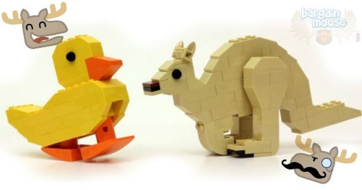 Build a Free Mini Lego Kangaroo @ LEGO Store Canada