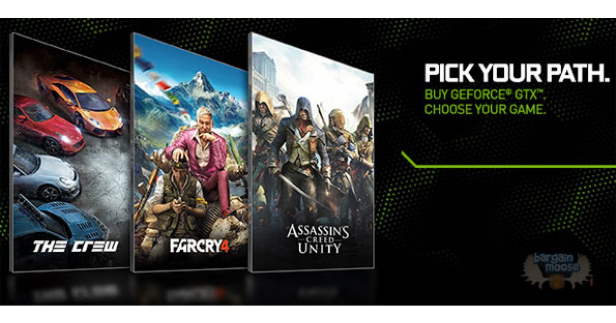 Free Ubisoft Game With Purchase Of Select GeForce Graphics Cards Or ...