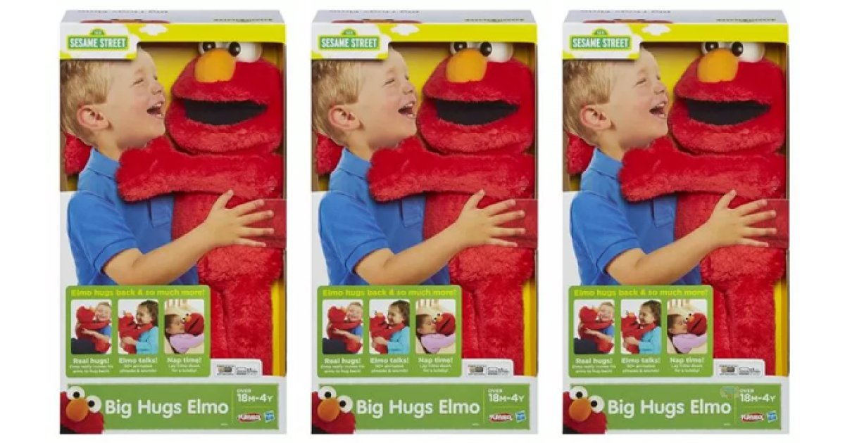 WalMart Canada: Playskool Sesame Street Big Hugs Elmo | Was $60 Now $40