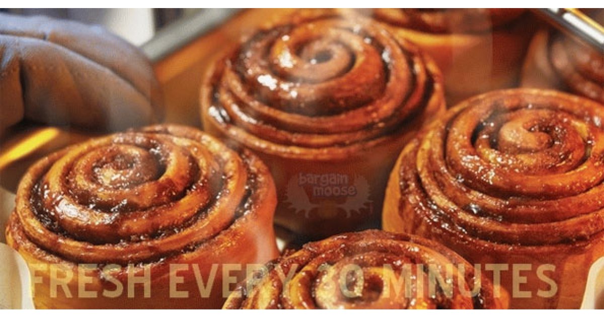 Cinnabon Canada Printable Coupons: B1G1 Minibon Rolls, CinnabonStix ...