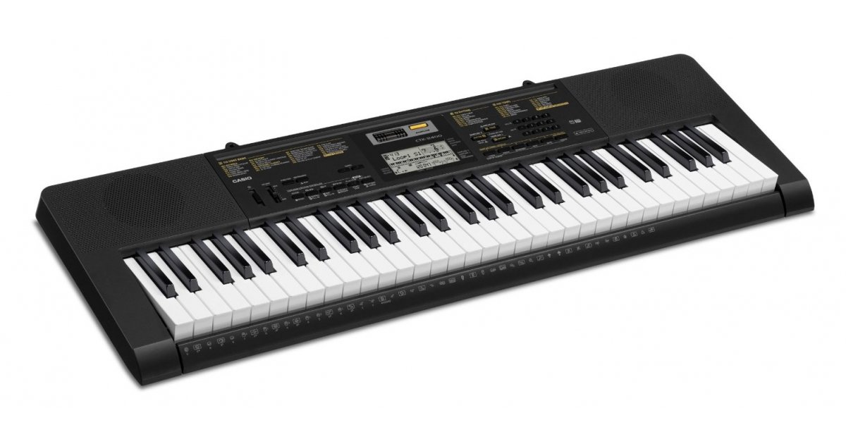 Casio Personal Keyboard with Built-In Mic Now $100 & Free Shipping ...