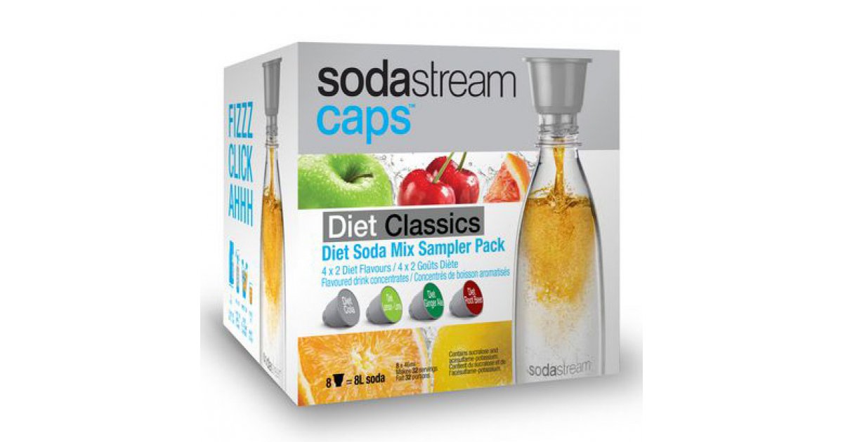 $5 For An 8-Pack of SodaStream Capsules @ Walmart