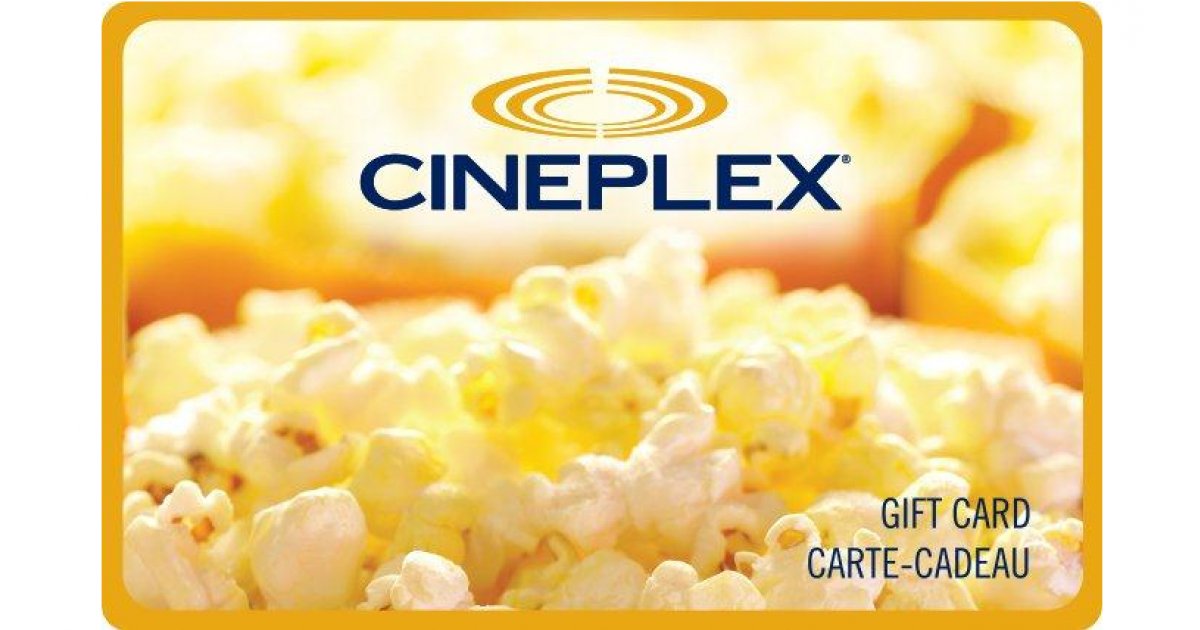 Free Movie Gift Pack With $30 Gift Card Purchase @ Cineplex