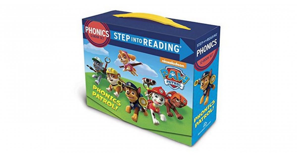 Paw Patrol Phonics! Step Into Reading 12 Book Box Set $9 @ Amazon.ca