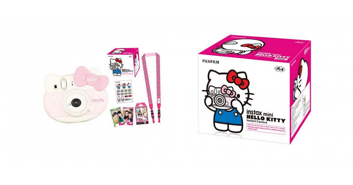 Hello Kitty! Fujifilm Instax Mini Instant Camera Kit, $70 @ Best Buy Canada