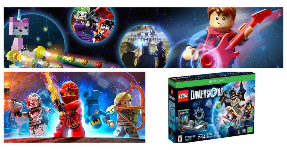 LEGO Dimensions From $7.49 - 50% Off + Free Ship at Microsoft Canada!