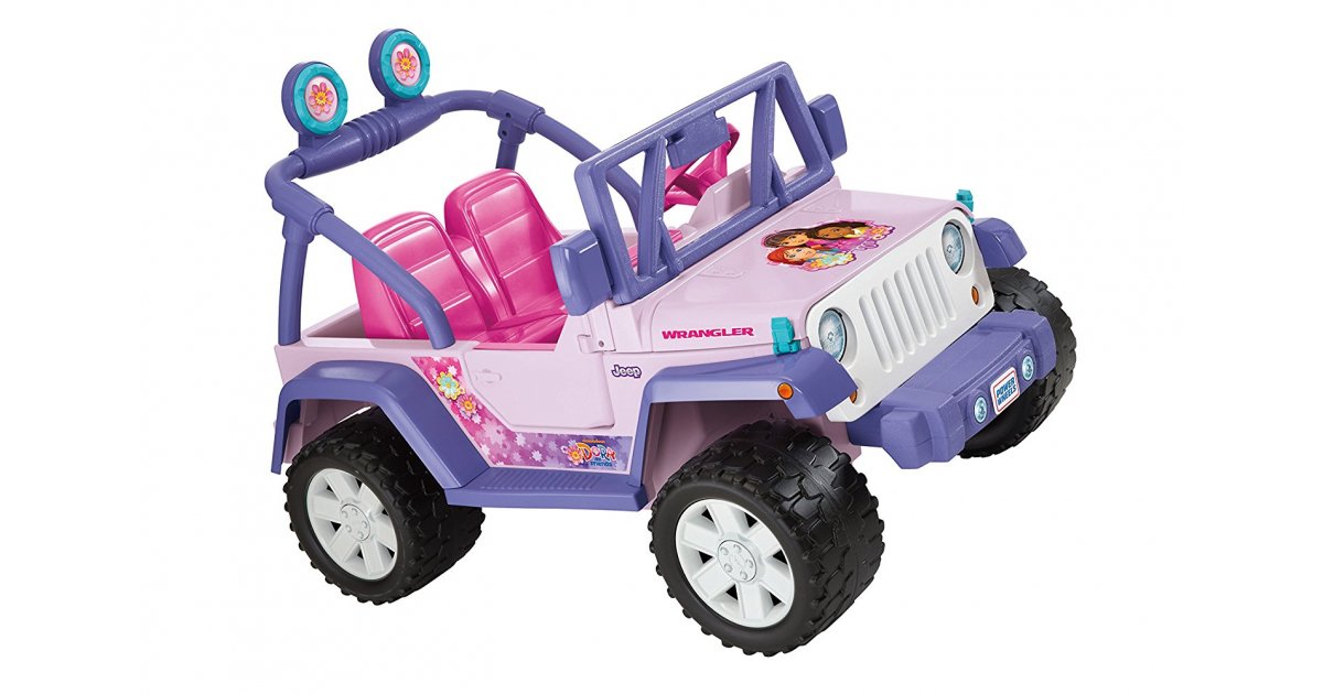 Power Wheels Dora & Friends Jeep Wrangler $211.63 Shipped @ Amazon ...