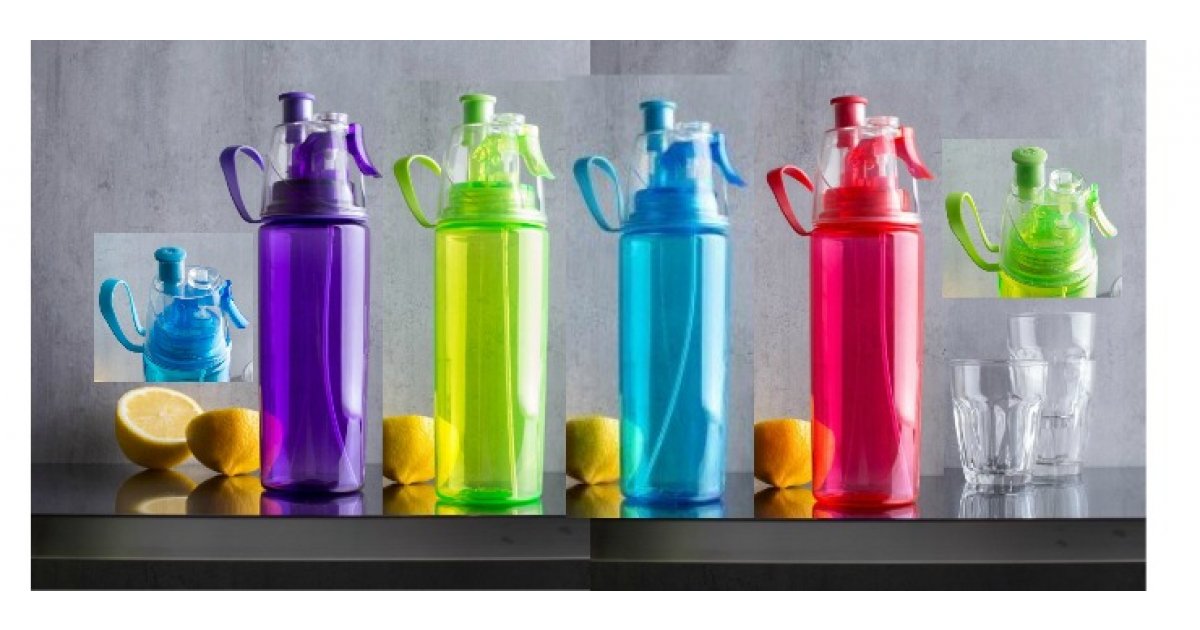 Misty Tritan Water Bottle with Sprayer 25% Off @ Kitchen Stuff Plus