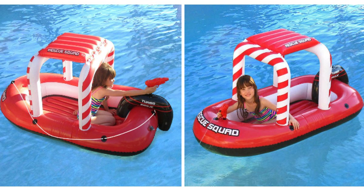 Rescue Squad Inflatable Boat With Water Squirter $69.99 Shipped @ Costco.ca