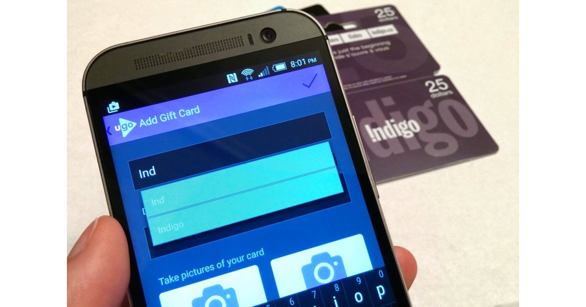 Free $20 Indigo Gift Card With UGO App Use!
