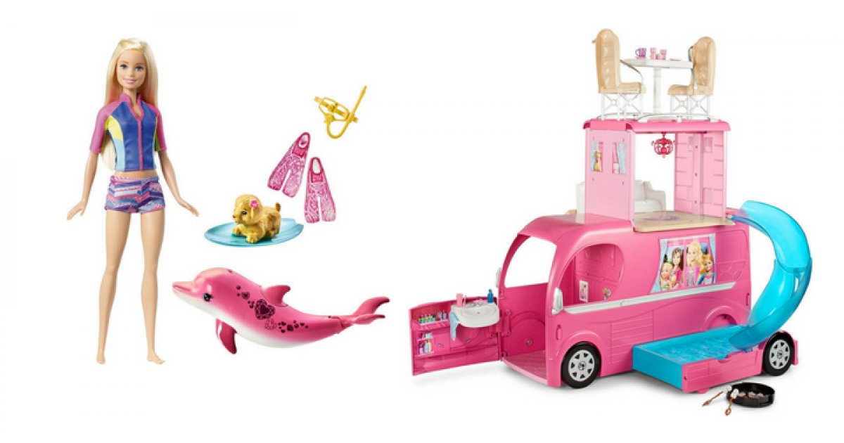 Barbie Dolls, Accessories & Playsets from $4.79 @ Amazon.ca