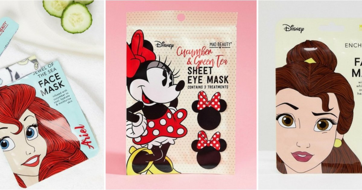 Disney Face Masks & Eye Masks from $6.66 @ ASOS