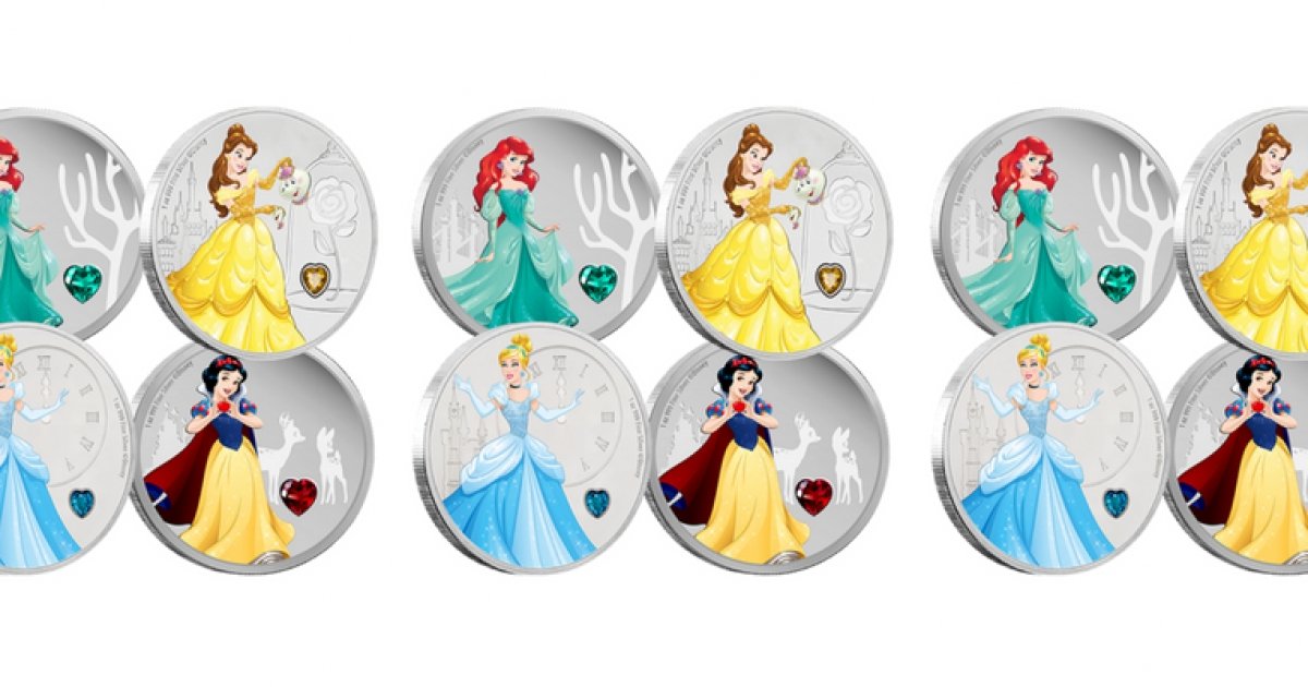 NEW Disney Princess Coins @ Royal Canadian Mint