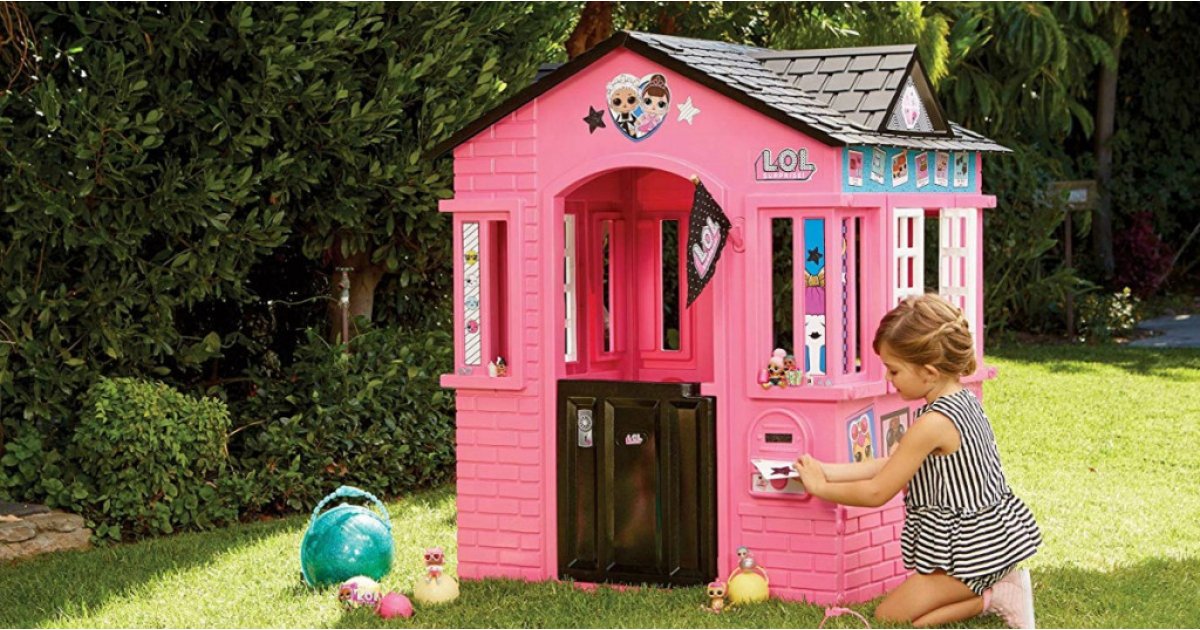 The L.O.L. Surprise! Indoor and Outdoor Cottage Playhouse is on Sale