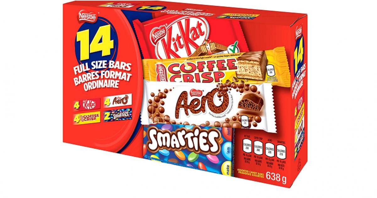 Nestlé Favorites 14 Count Multipack 638g $10.97 @ Amazon
