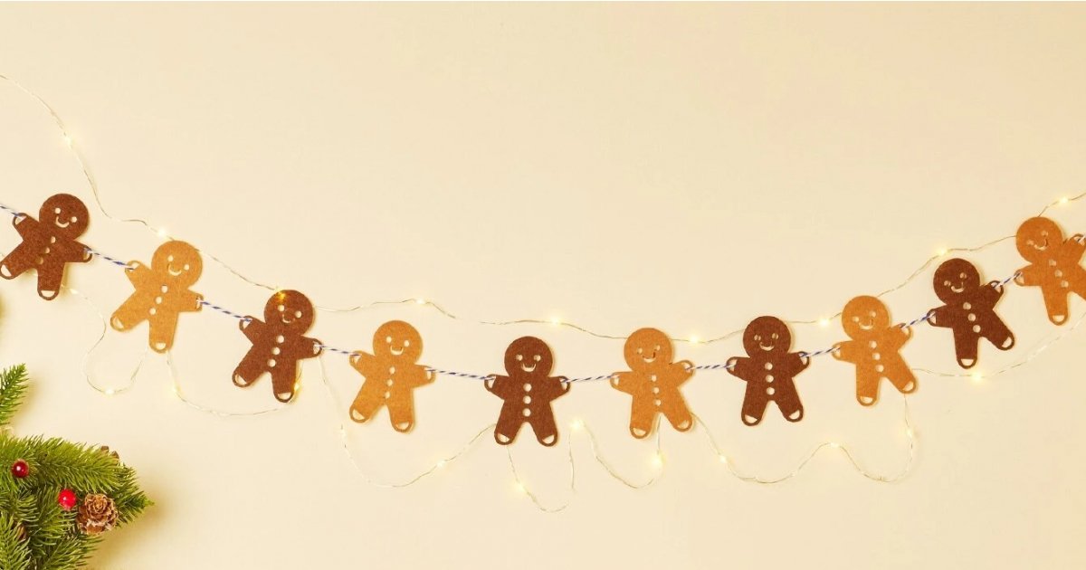 3m Christmas Gingerbread Garland String Light $5 @ Shein Canada