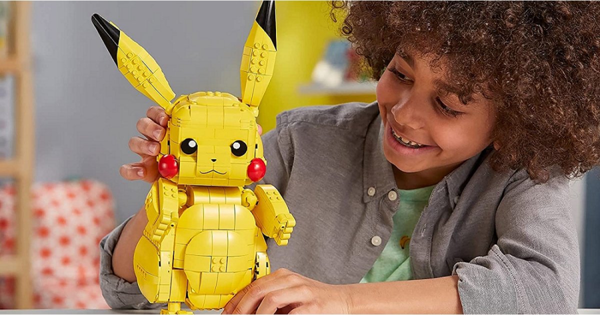 Mega Construx Pokemon Jumbo Pikachu Construction Set $68.99 @ Amazon Canada