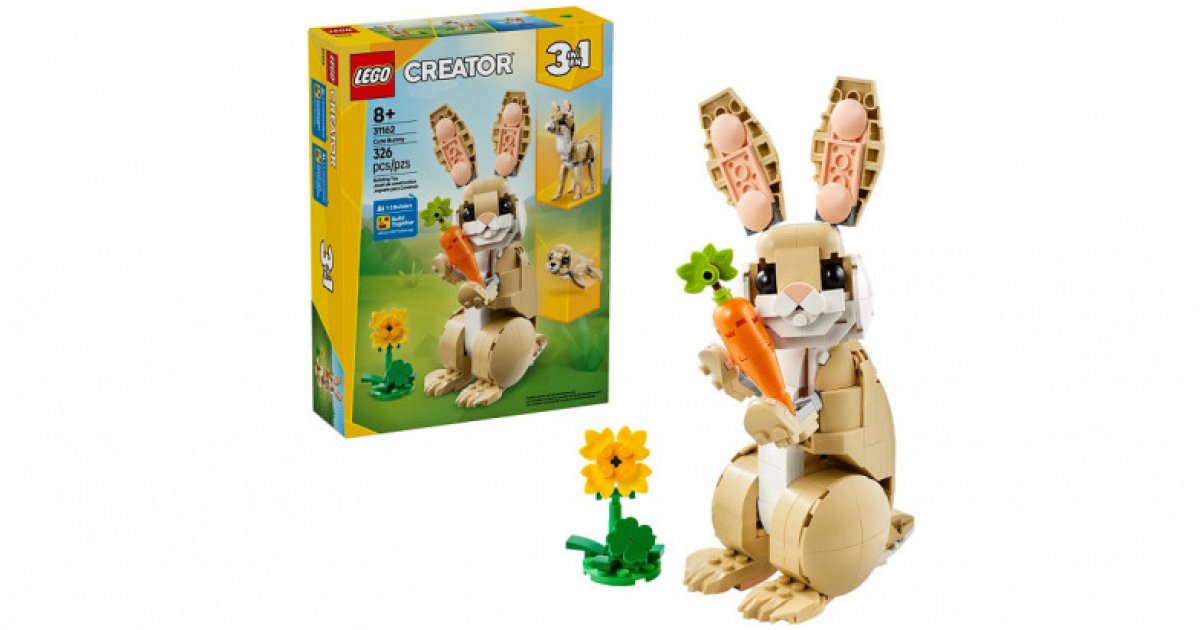 New LEGO Creator 3-in-1 Cute Bunny $24.86 @ Amazon