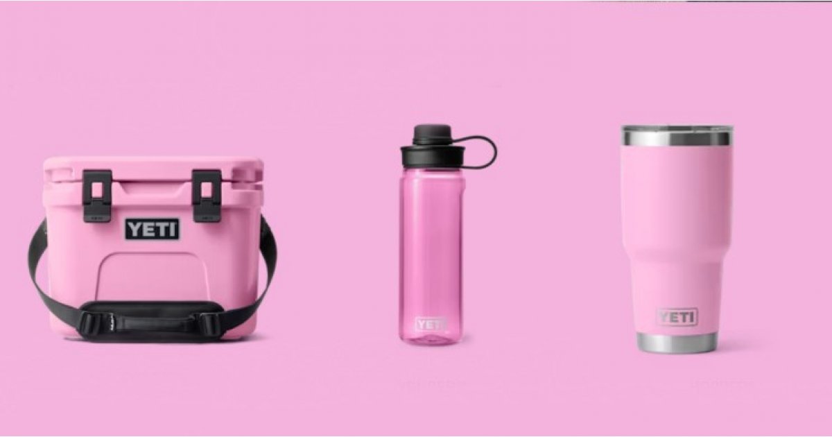 YETI Canada: 20% Off Power Pink & Wild Wine Collections