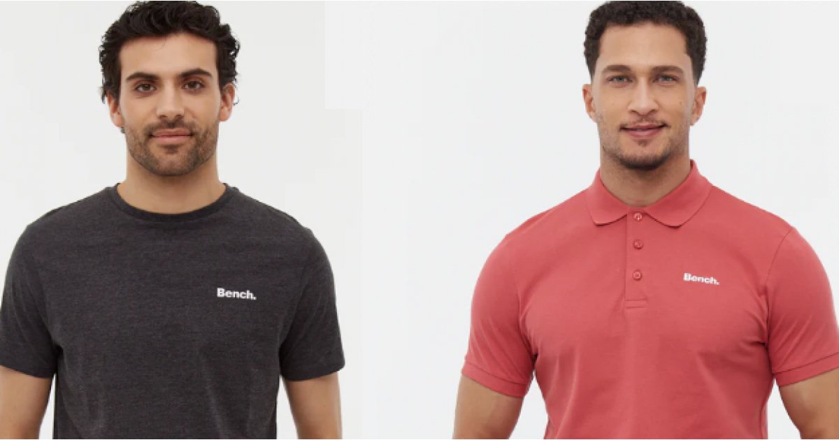 Bench Canada – Polo & Tees 5-Packs Now $75