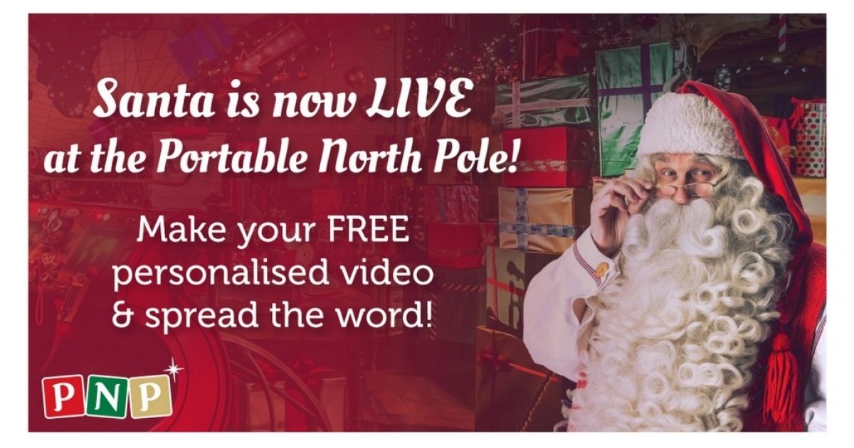 Free Video Message From Santa Claus @ Portable North Pole