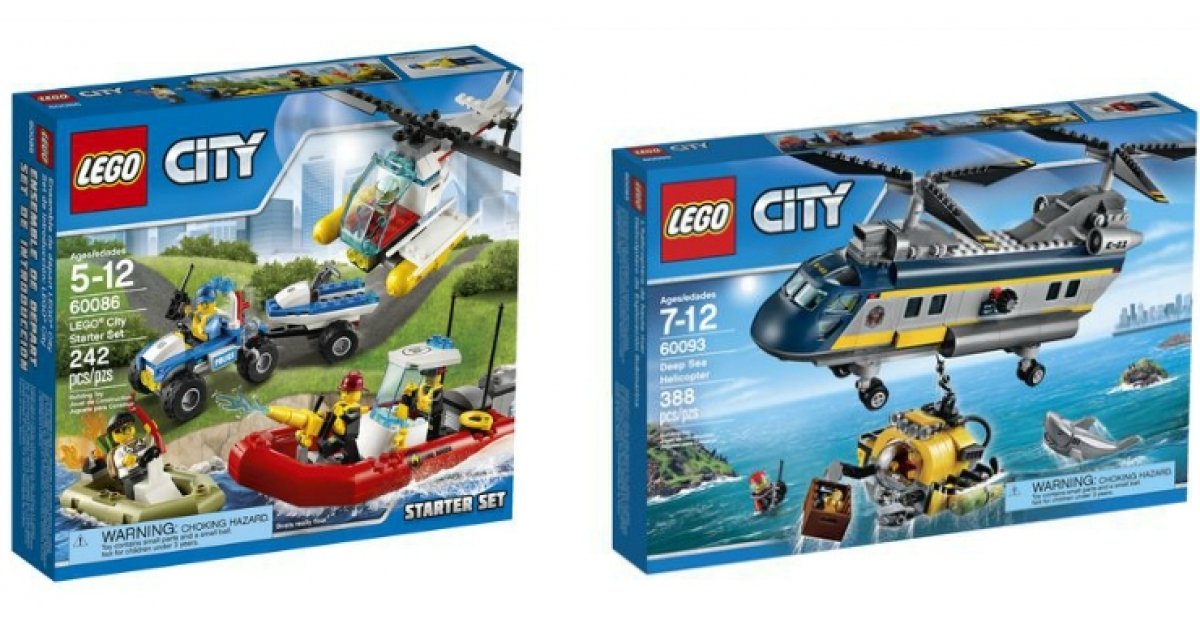 Up To $15 Off LEGO City Sets @ Walmart Canada